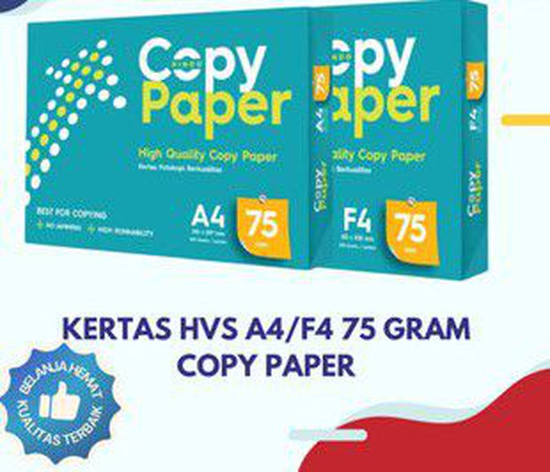 KERTAS F4 COPY PAPER 75 GSM