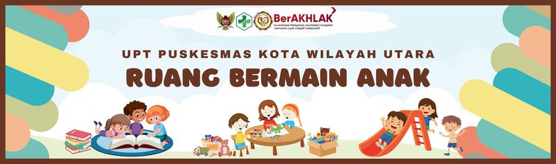 BANNER FRONTLINE "RUANG BERMAIN ANAK" 155 X 46 CM