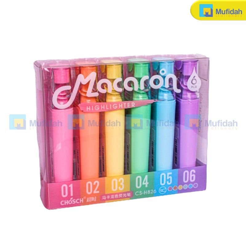 STABILO / CHOSCH HIGHLIGHTER MACARON CN CS-H826 @6