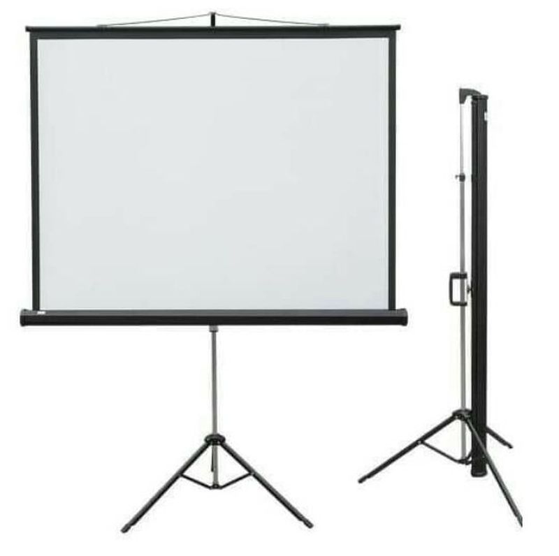Screen Projector / Layar Projector Tripod 70 inch