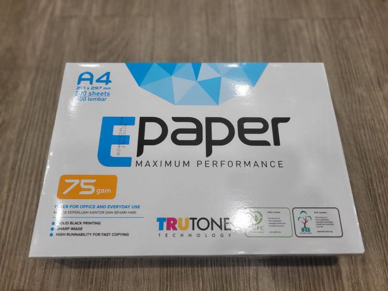Kertas HVS A4 Epaper 75gsm