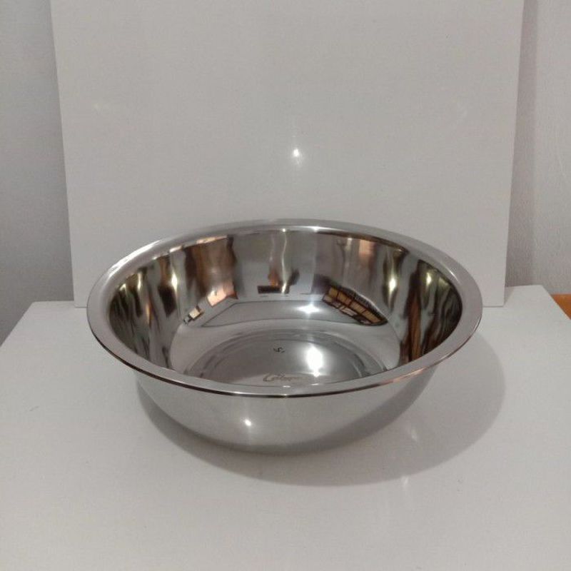 Baskom Besar Stainless, Diameter 40cm