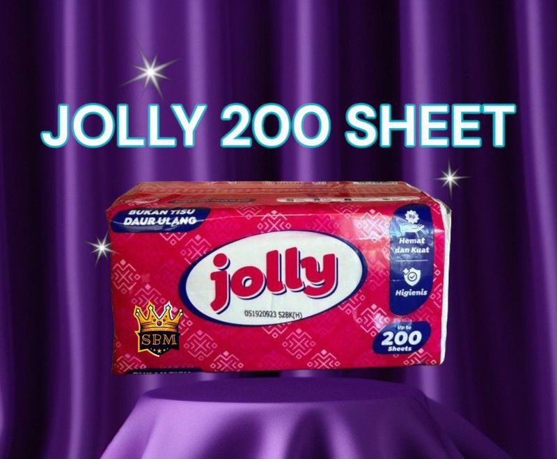 Tisu Tissue JOLLY 200 SHEET