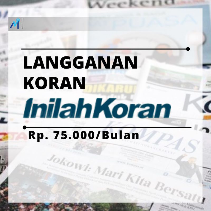 Langganan Koran Inilah Koran -Perbulan