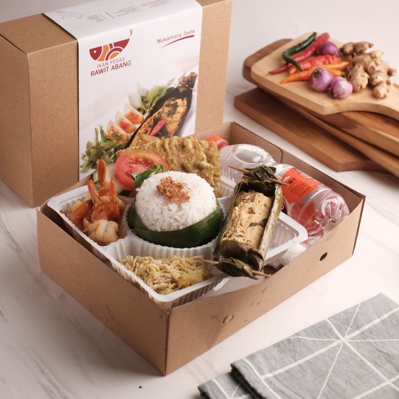 Paket Nasi Box Premium - Udang