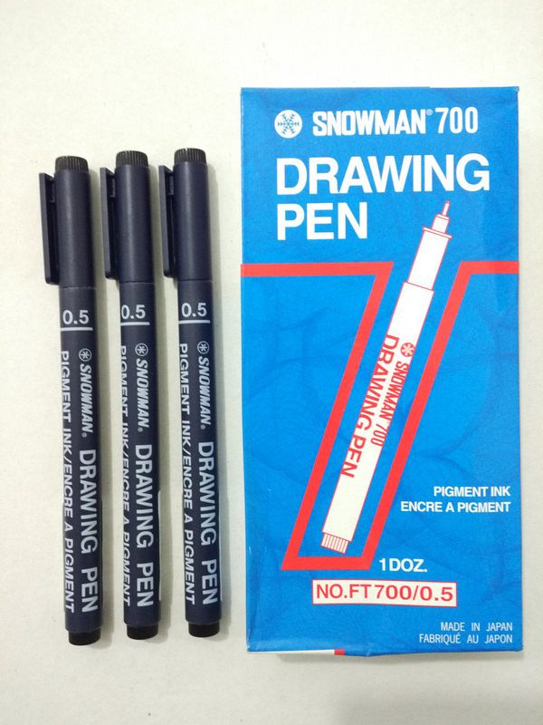Drawing Pen 0,5 Snowman