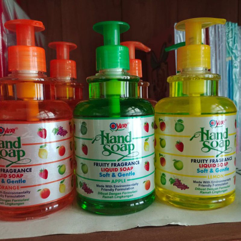 HAND SOAP YURI BOTOL 410 ML