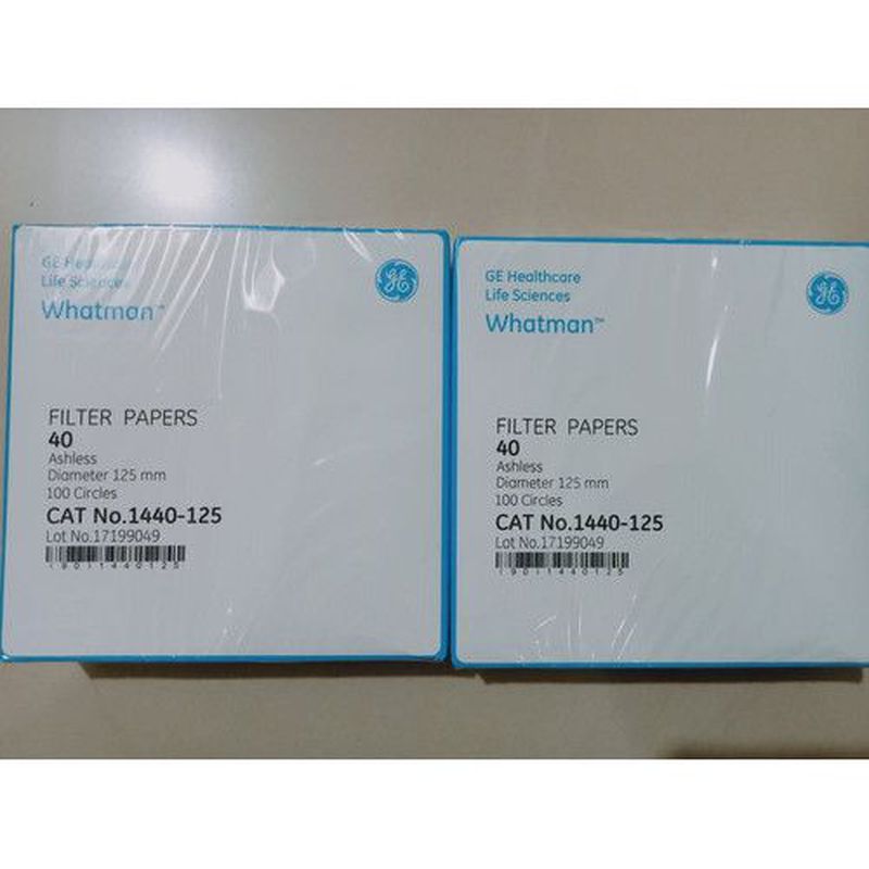 Whatman 1440-125 Grade 40 Ashless Filter Paper for Pollution Analysis ...