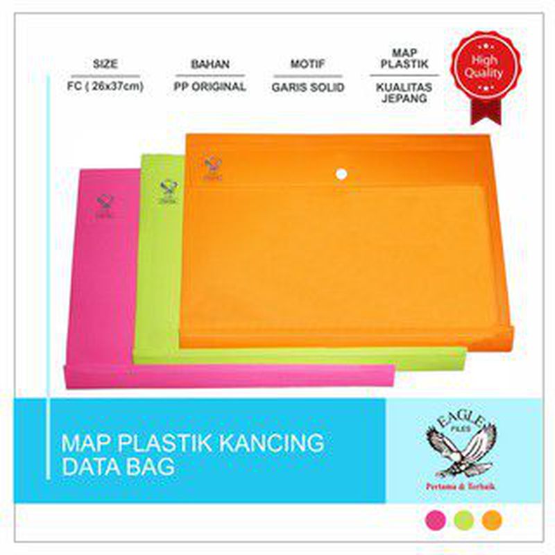 Map Kancing Transparan Eagle