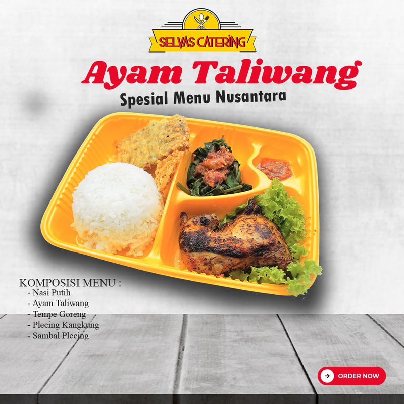 Bento Box Ayam Taliwang