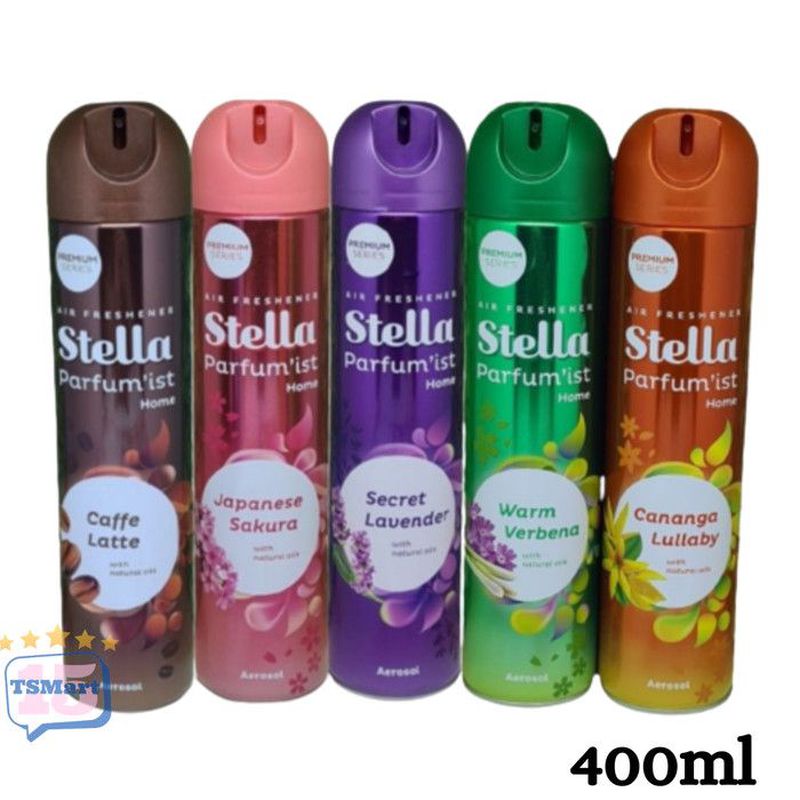 STELLA Air Freshener Aerosol Spray 400 mL - JAPANESE SAKURA
