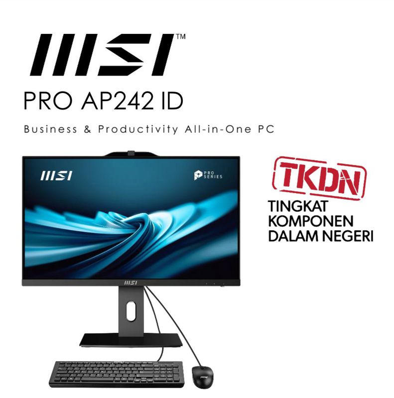 PC MSI PRO AP242 APID-06 i5-12400, 16GB DDR5, 512GB SSD M.2, WIN 11 HOME, 2Y