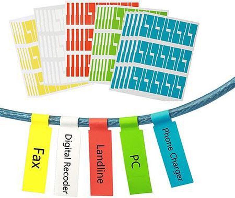 Stiker Label Kabel