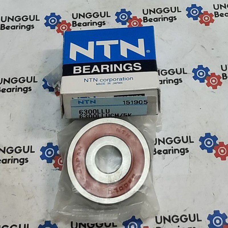 BEARING 6300LLU 6300 LLU MERK NTN 6300 2RS
