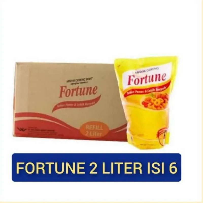 Minyak Goreng Fortune 2 ltr 1 kotak @6pcs