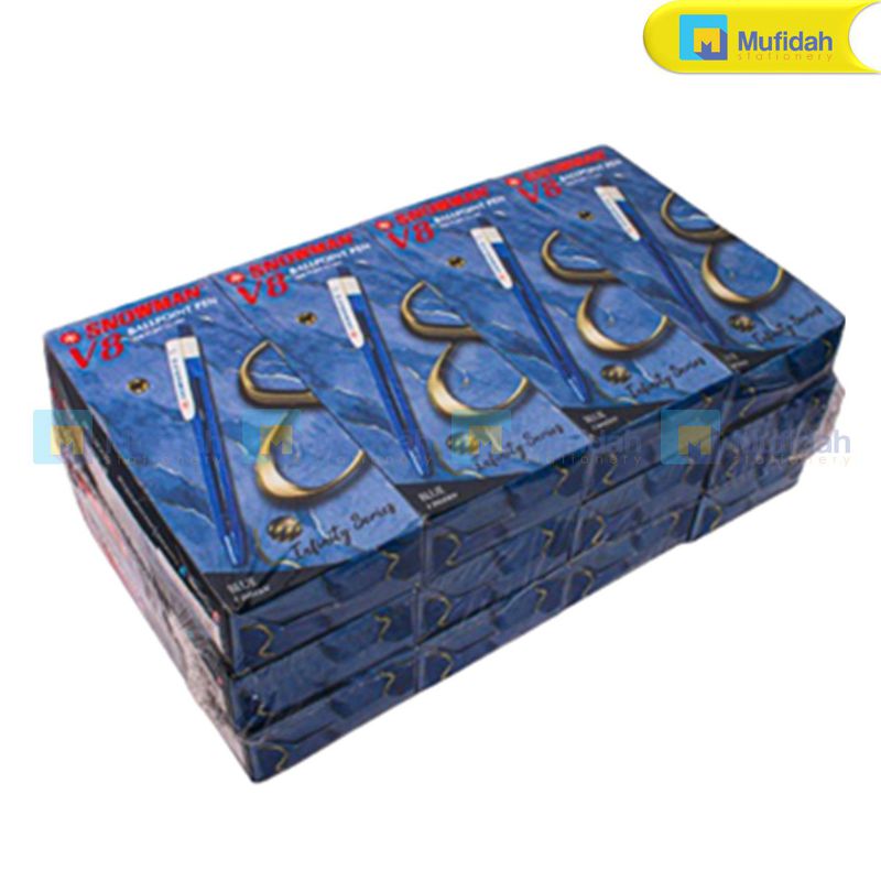 SNOWMAN BP V-8 BIRU @144