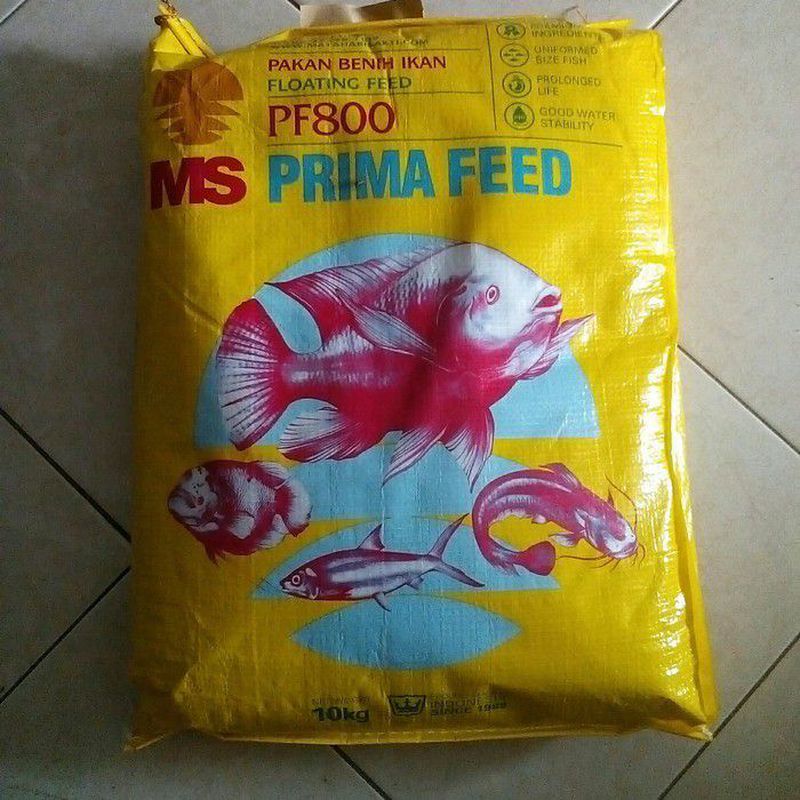 Pakan Benih Ikan ( MS PRIMA FEED PF 800)