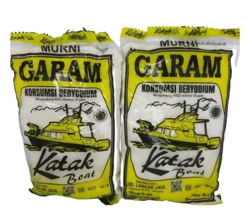 Garam Dapur Murni Beryodium Cap Katak 200 gr / GARAM CAP KATAK ...