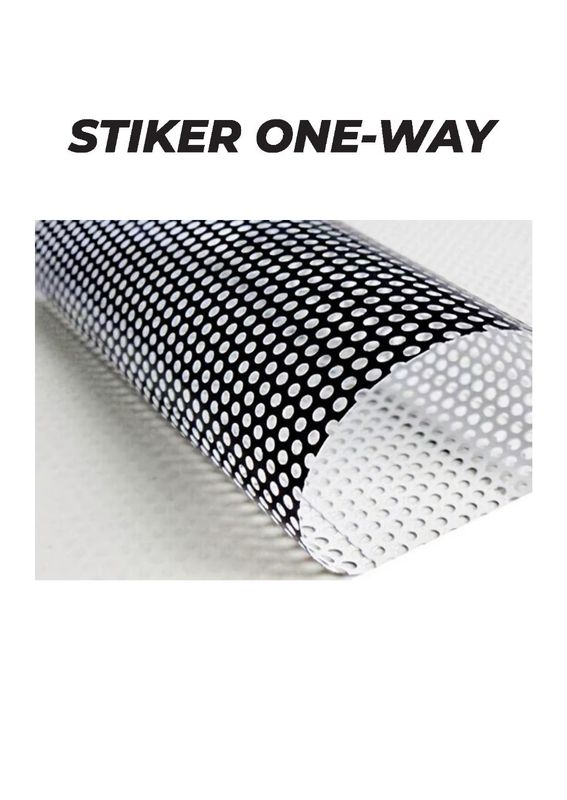 Sticker One Way