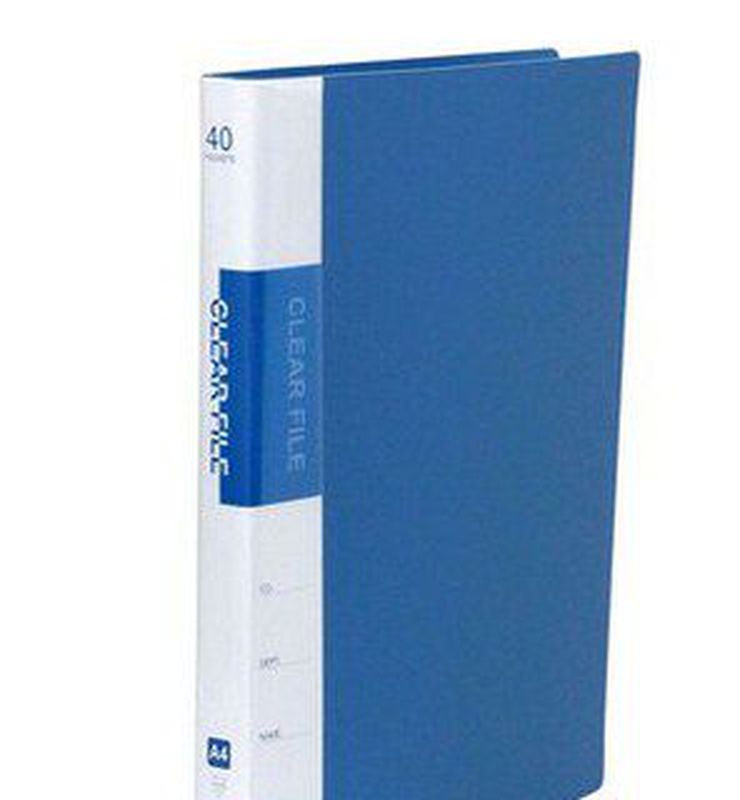 Map File Ukuran A4 Untuk Penyimpanan Dokumen / Folder File 24 Pocket