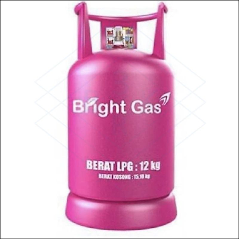 Bright Gas 12 kg (isi ulang)