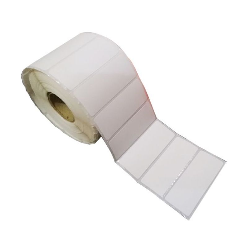 Sticker Label Barcode Syntetic Core 3" Uk. 5 x 2 cm 1 Line (1000 pcs/Roll)