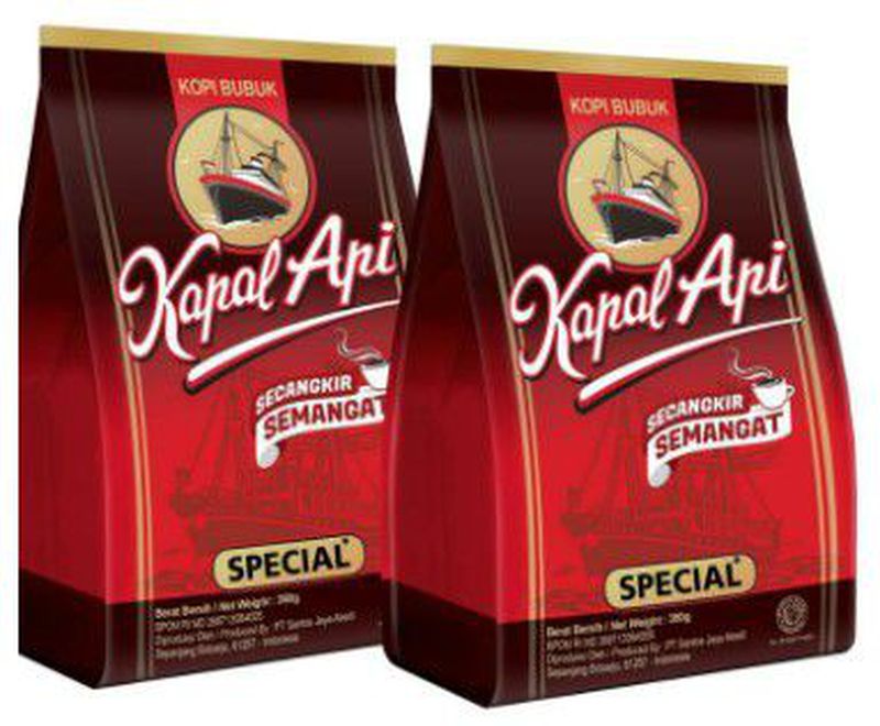 Kopi Hitam 500 Gram ( Kapal Api 1 Bag isi 20 gram x 25 Sachet )