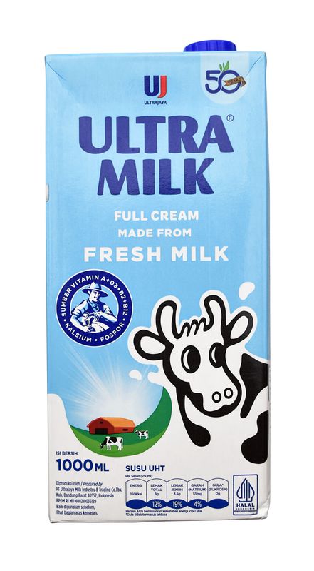 ULTRA MILK FULL CREAM - 1000ML