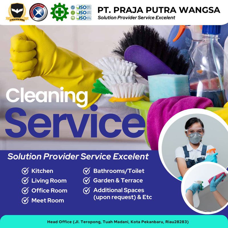 JASA TENAGA KEBERSIHAN/CLEANING SERVICE