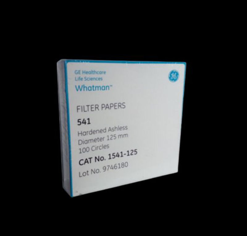 Filter Paper 541 125 mm