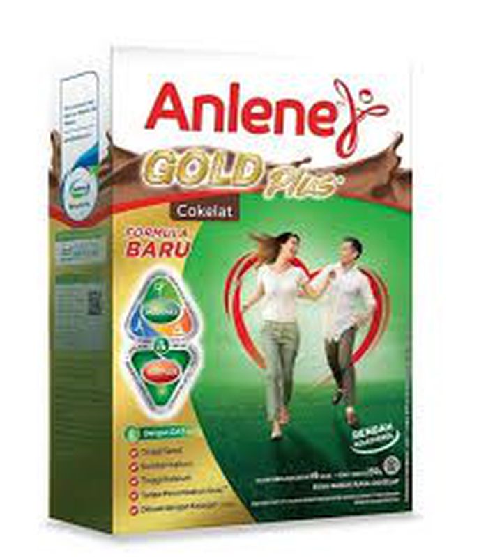 susu anlene gold cokelat