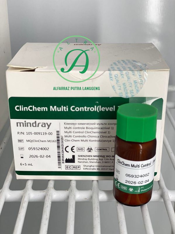 MINDRAY CHEMISTRY CLINCHEM MULTI CONTROL LEVEL 1