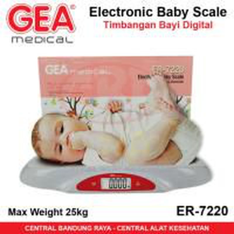 TIMBANGAN BAYI DIGITAL GEA ER-7220 / ELECTRONIC BABY SCALE GEA ER7220