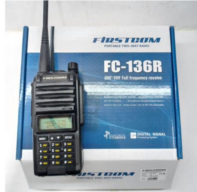 FIRSTCOM Handy Talky/HT Dual Band FC-136R