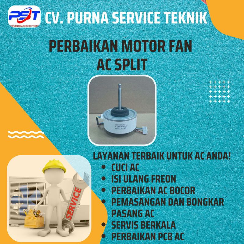 Perbaikan Motor Fan AC Split