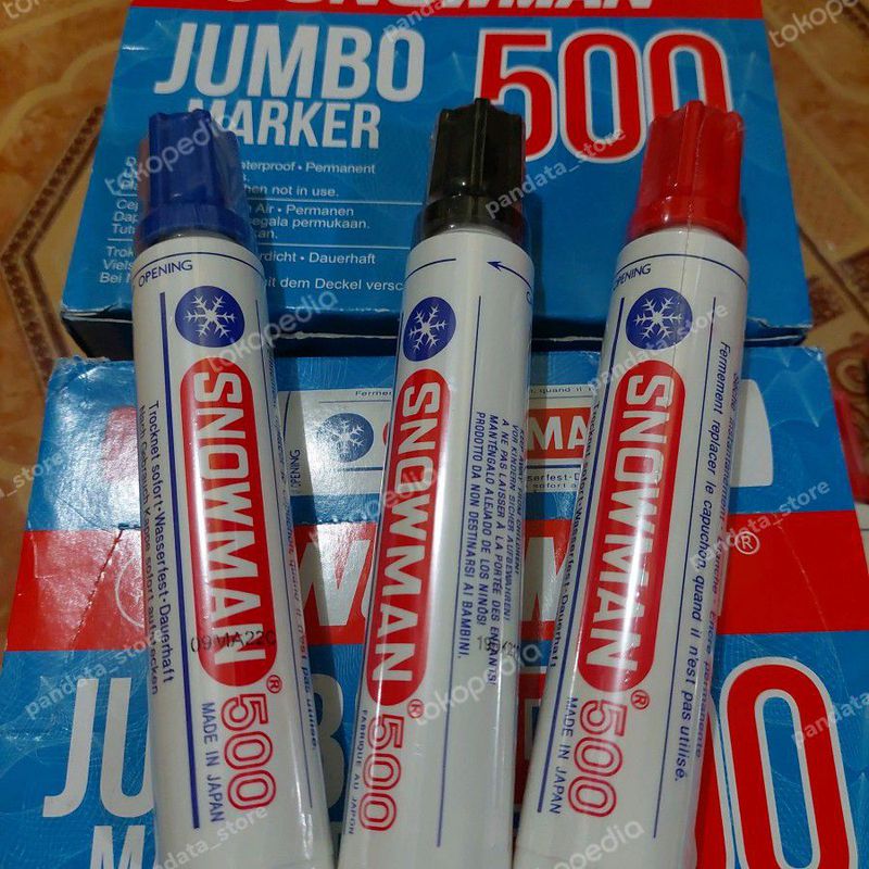 Spidol Permanen - Hitam