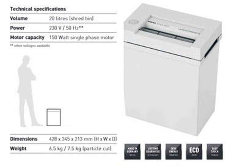 Paper Shredder IDEAL 2445 SC