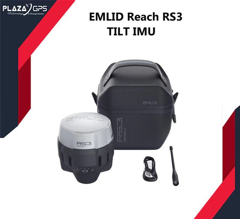 Emlid Reach RS3 Survey Kit - RTK GNSS receiver with tilt compensation