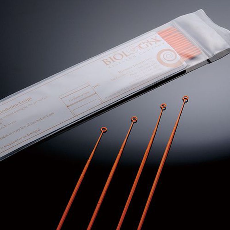 10μl Inoculating Loop, Sterile, Orange