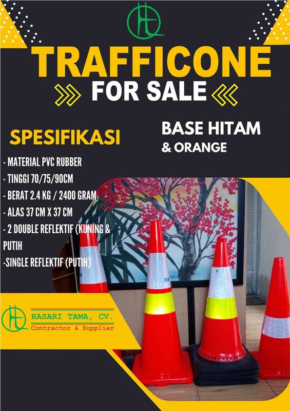Traffic Cone - 70 Cm