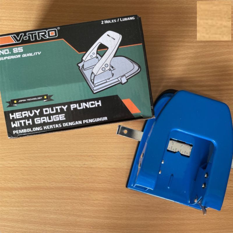 Pembolong Kertas / Pelubang Kertas / Paper Punch Besar V-TRO No 85 (Besar)