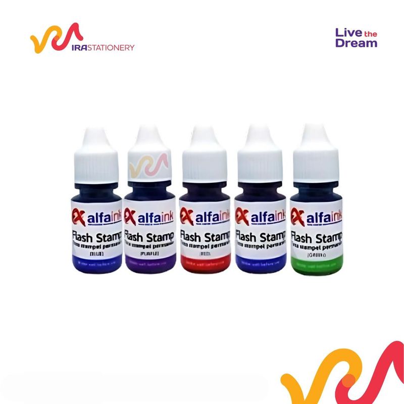 ALFAINK TINTA FLASH 10ML - RED