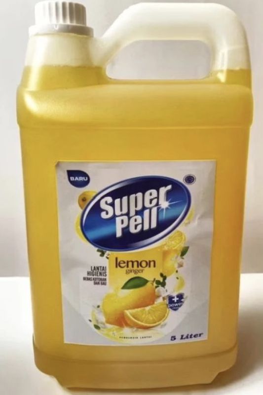 Superpell Fresh Apel & Lemon 5 Liter - Pembersih Lantai