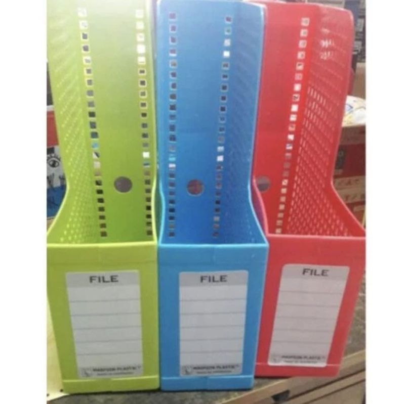 Box File Keranjang Plastik Maspion - Biru