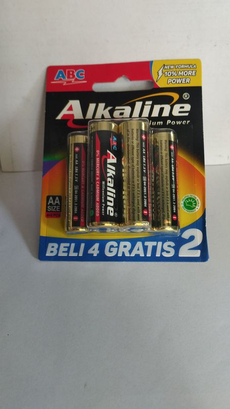 baterai ABC alkaline A2