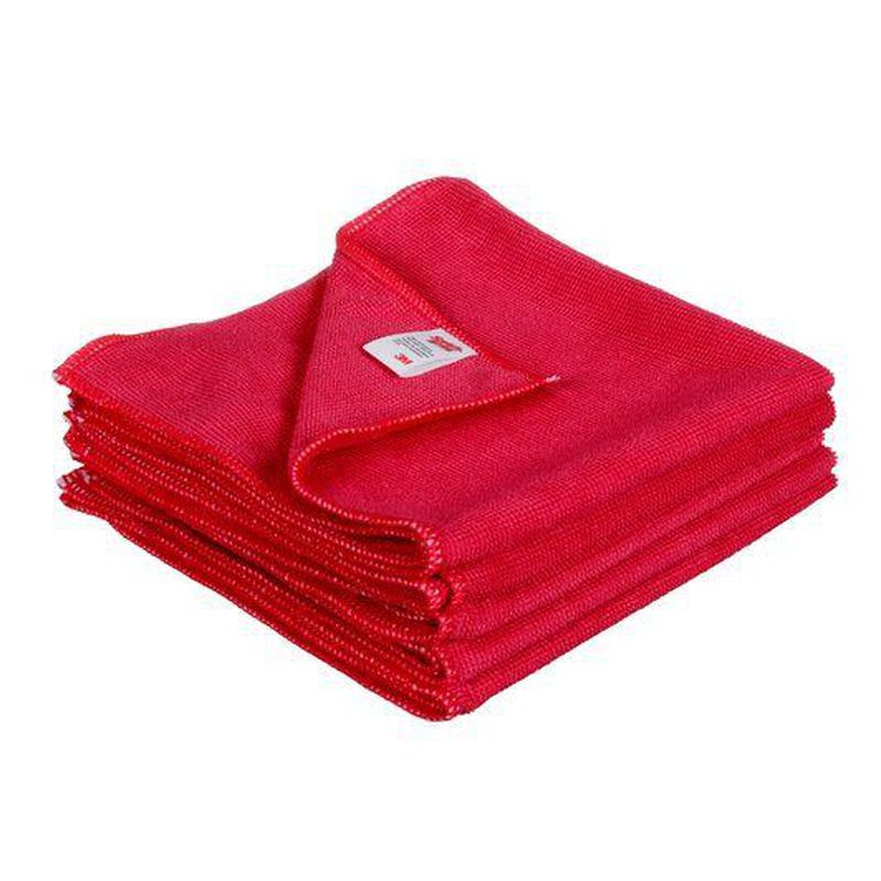 cleaning cloth merah