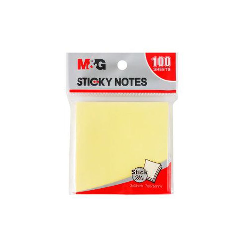 STICKY NOTES 76X76MM YS-65 M&G