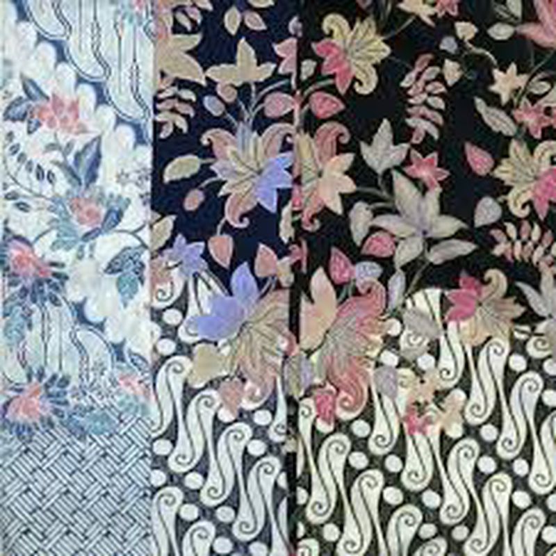 KAIN BATIK POLYESTER COTTON L 110 CM