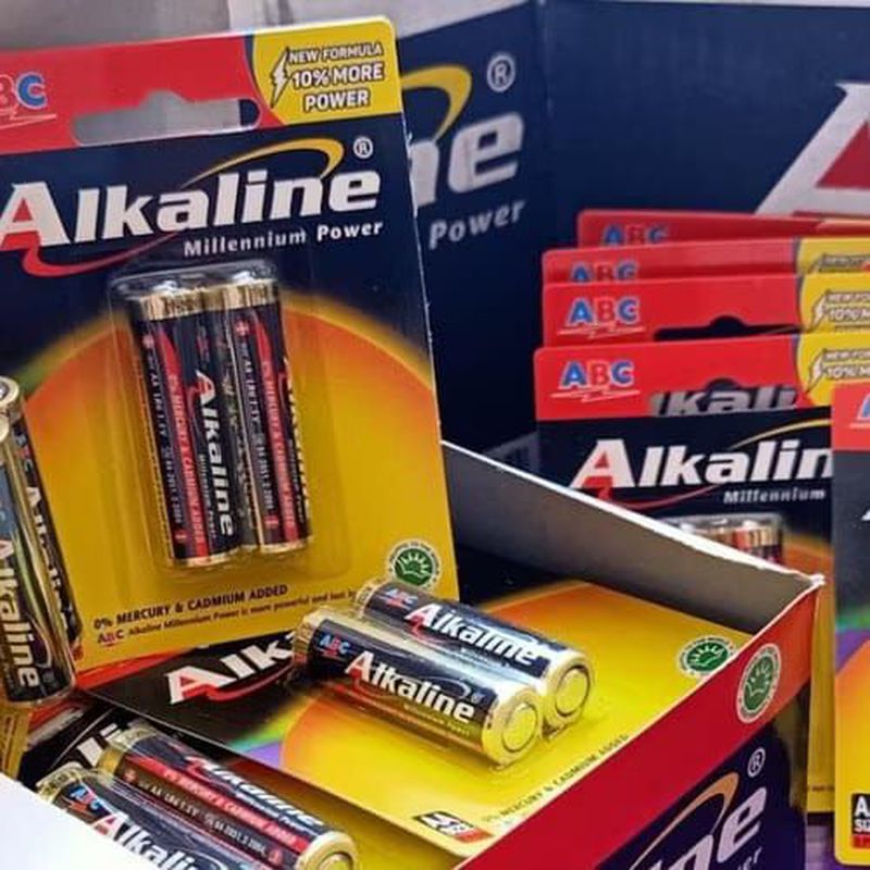 BATERY BATERAI AA ISI 2 ABC ALKALINE ORIGINAL