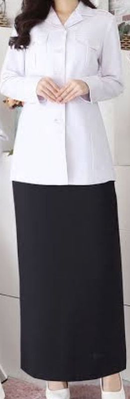 Pakaian PDH hitam putih